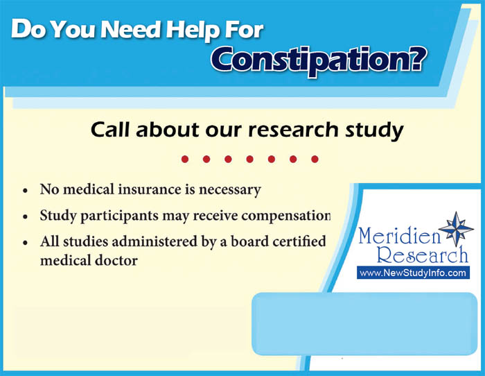 Constipation - Bradenton FL (Clinical Trial # 16377)