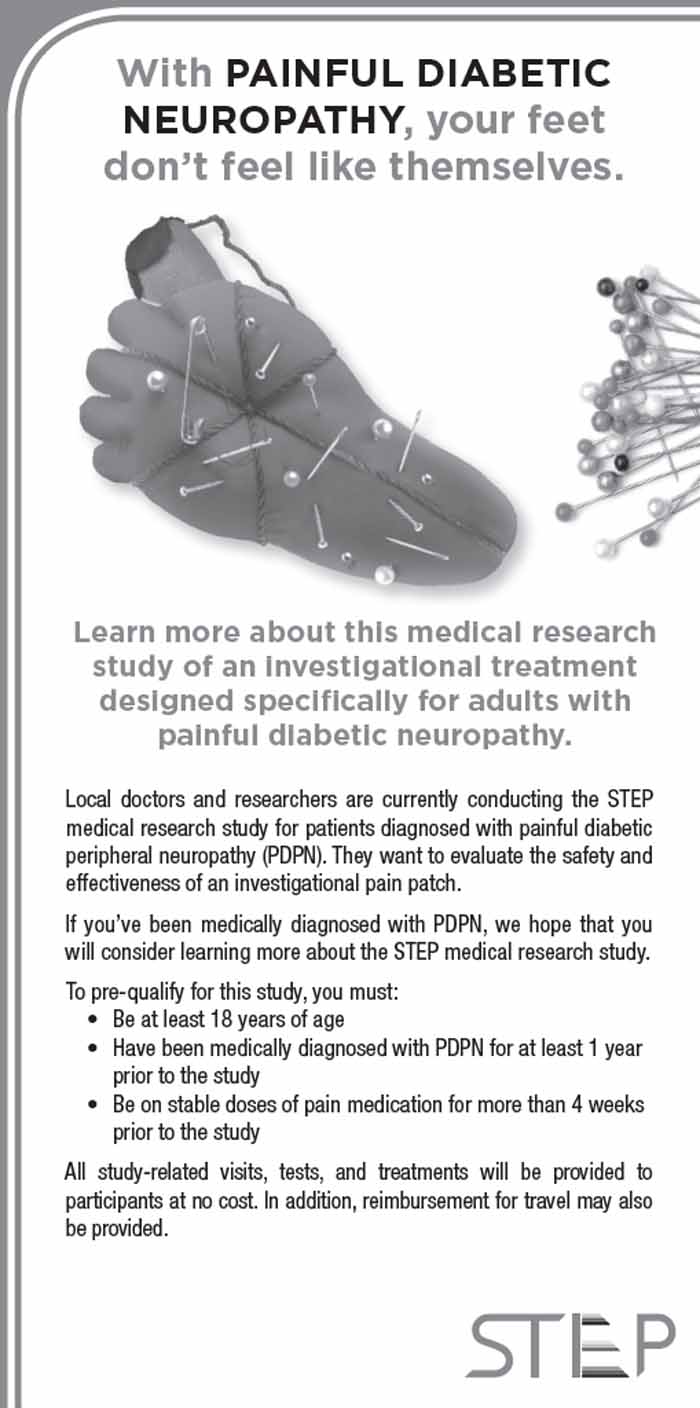 Diabetic Neuropathy - Tustin CA (Clinical Trial # 17696)