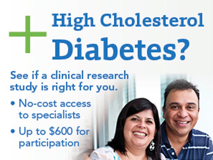 High Cholesterol - Markham ON (Clinical Trial # 25150)