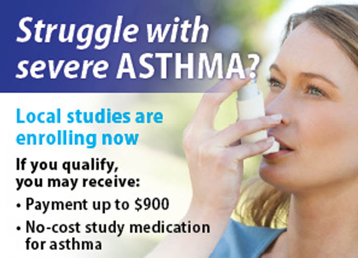 Asthma - Ann Arbor MI (Clinical Trial # 30627)