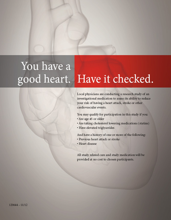 High Cholesterol - St. Louis MO (Clinical Trial # 31814)