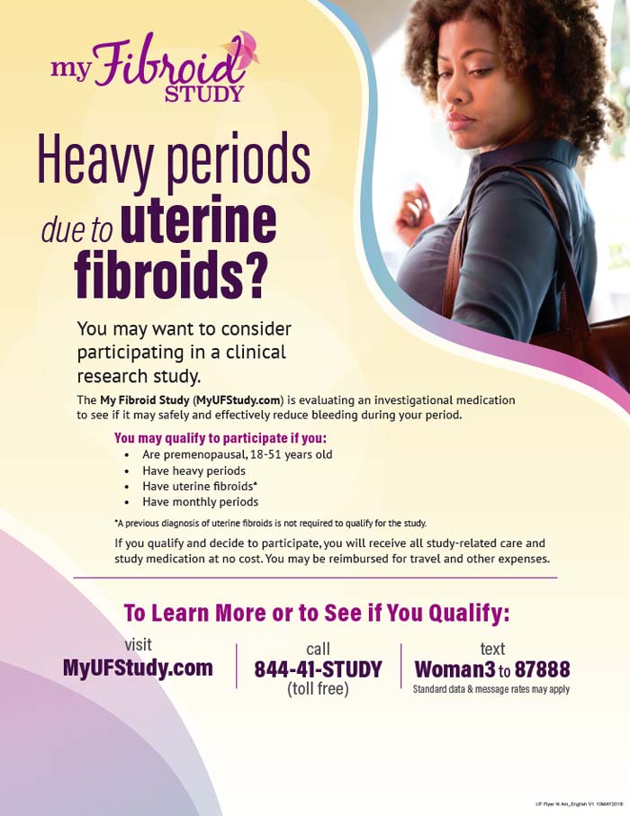Heavy Menstrual Bleeding due to Uterine Fibroids - Los Angeles CA ...