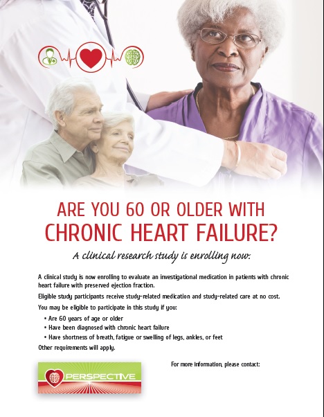 Chronic Heart Failure - Santa Ana CA (Clinical Trial # 39860)