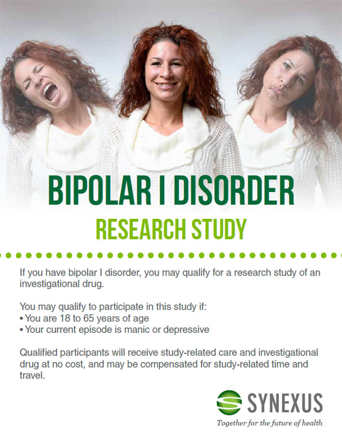 Bipolar Disorder - Atlanta GA (Clinical Trial # 42552)