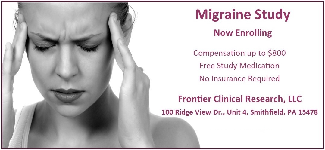 Migraine - Smithfield PA (Clinical Trial # 42874)