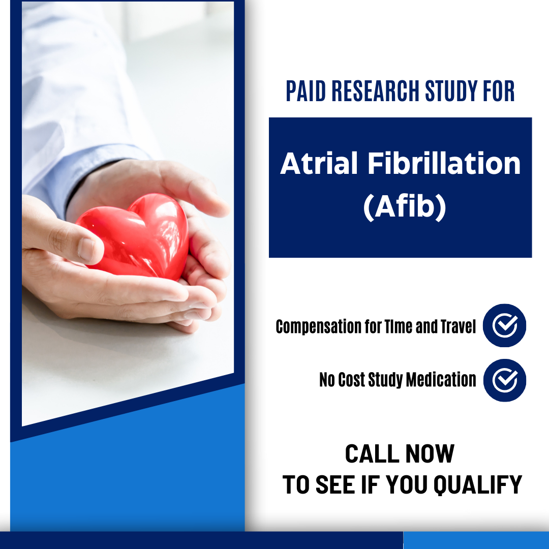 Atrial Fibrillation (Afib) - Merrillville IN (Clinical Trial # 57382)