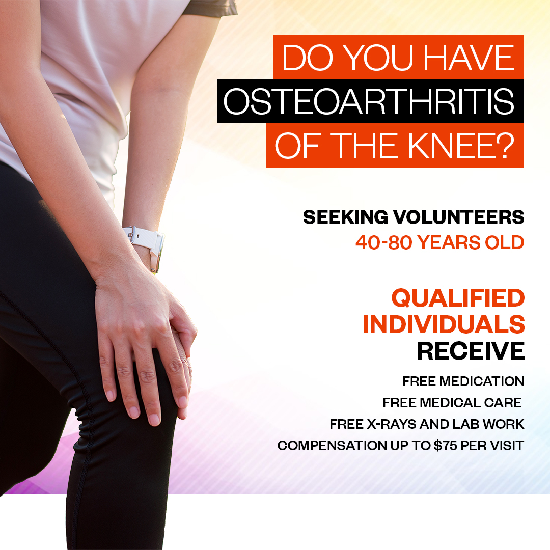 Osteoarthritis of the Knee - North Las Vegas NV (Clinical Trial # 57391)